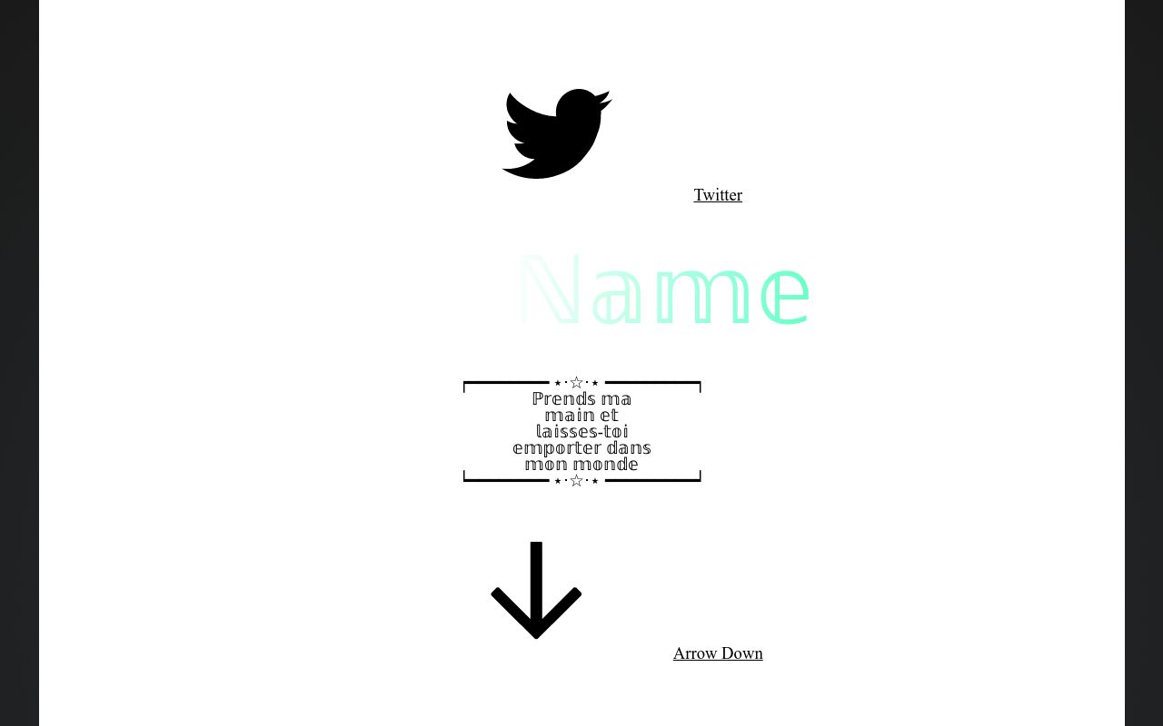 No Name Card